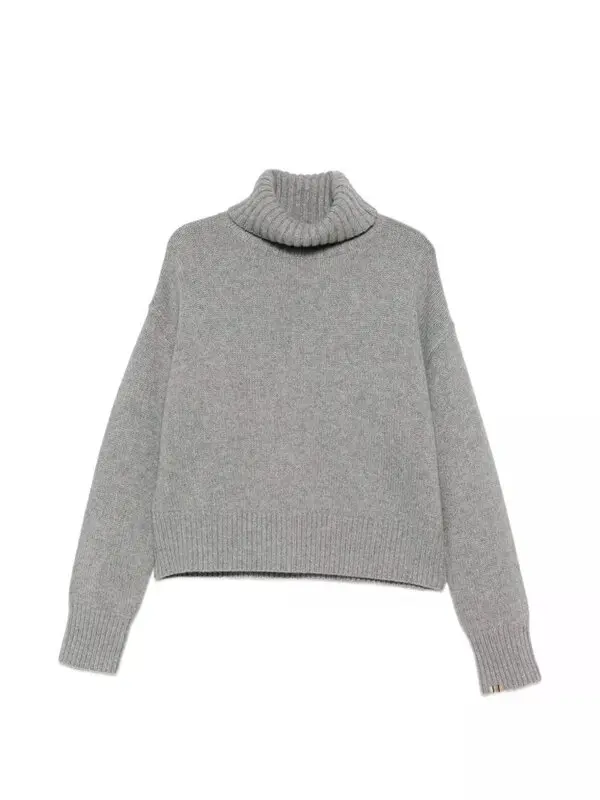 Extreme Cashmere Crop Xtra Roll-neck Sweater