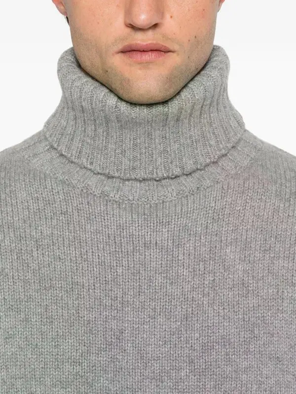 Extreme Cashmere Crop Xtra Roll-neck Sweater