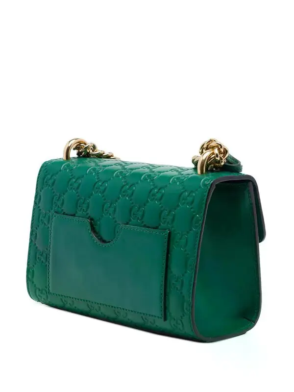 Gucci 2016-2026 Small Guccissima Padlock Crossbody Bag
