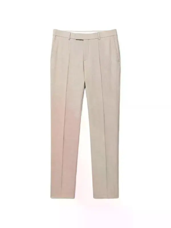 BOSS Genius Pressed-crease Tailored Trousers