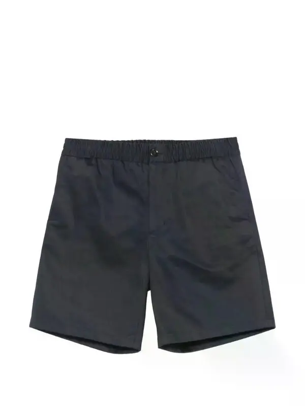 AMI Paris Elasticated-waist Cotton Shorts