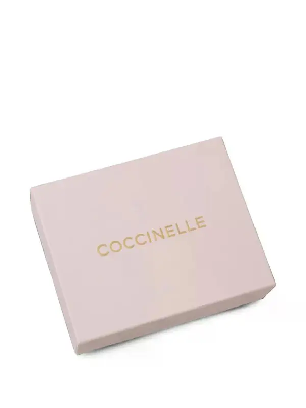 COCCINELLE Flower-shape Leather Keyring