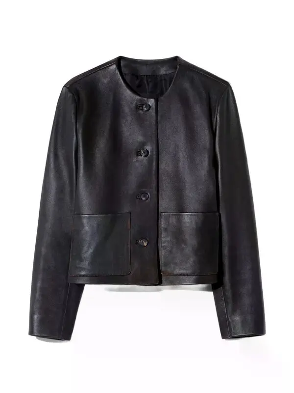 NILI LOTAN Ophelie Leather Jacket