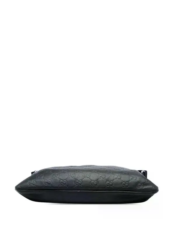 Gucci 2016-2026 Guccissima Flat Messenger Bag Crossbody Bag