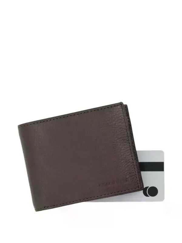 COCCINELLE Logo-debossed Grained Leather Wallet - Brown