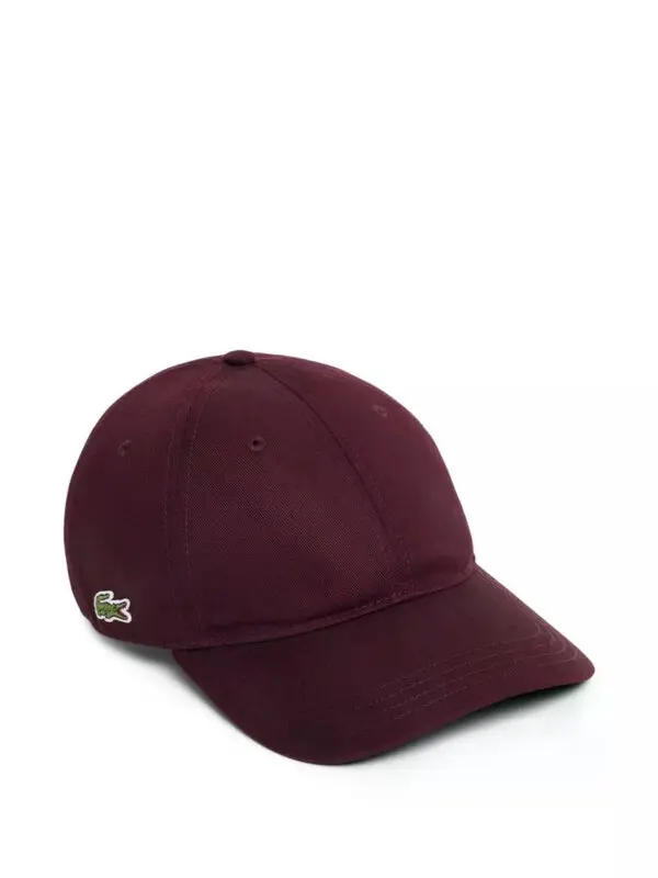 Lacoste Logo-patch Baseball Cap - Red