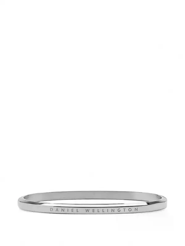 DANIEL WELLINGTON Logo-engraved Bangle - Silver