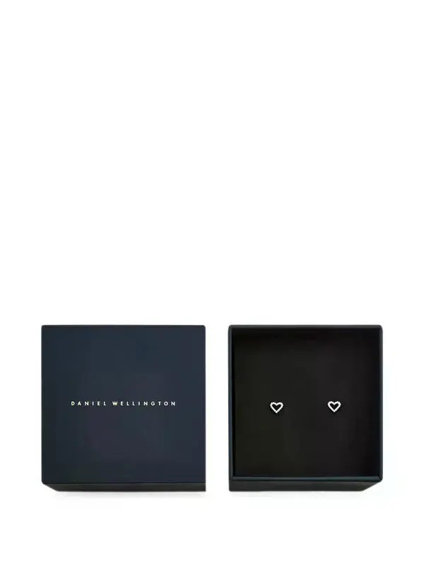 DANIEL WELLINGTON Crystal-embellished Heart Earrings