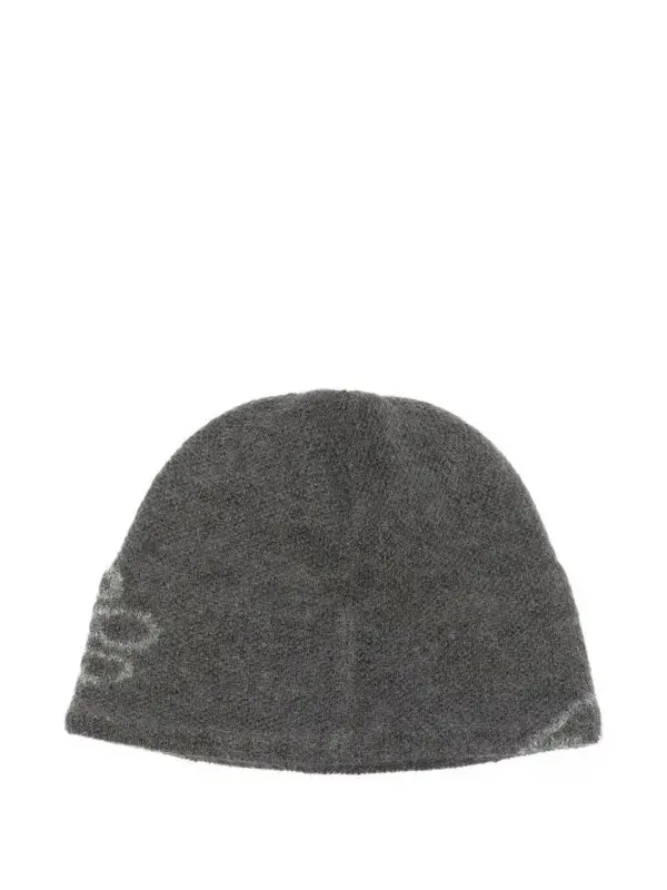 HIKING PATROL Graphic-knit Beanie Hat - Grey