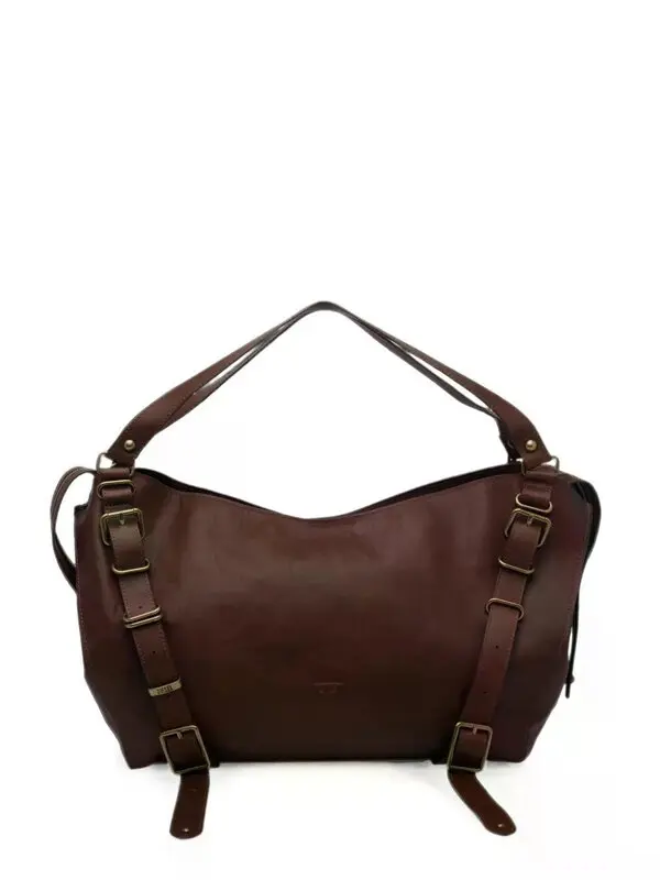 DIESEL® D-one-large Top-handle Bag In Treated Leather