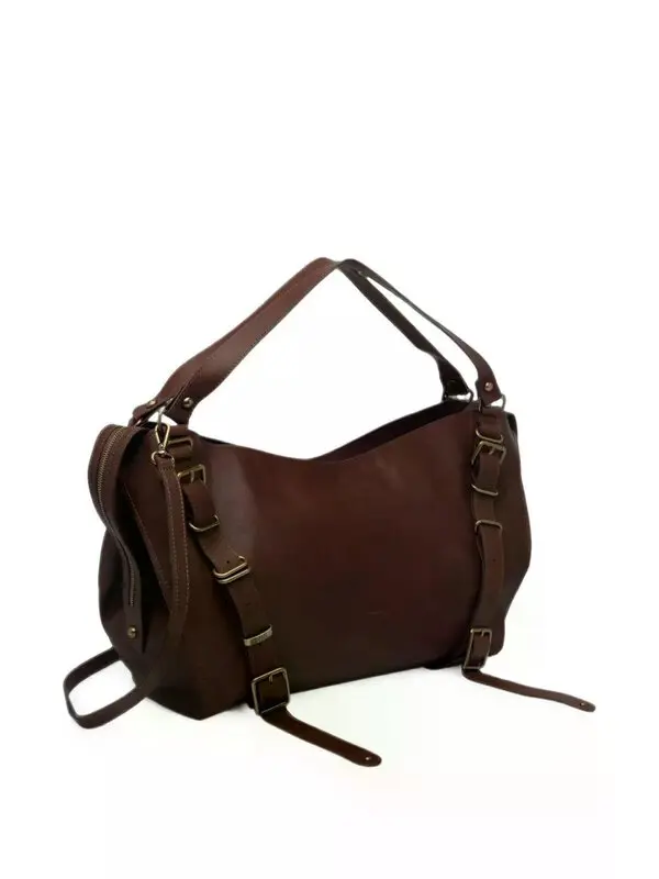 DIESEL® D-one-large Top-handle Bag In Treated Leather