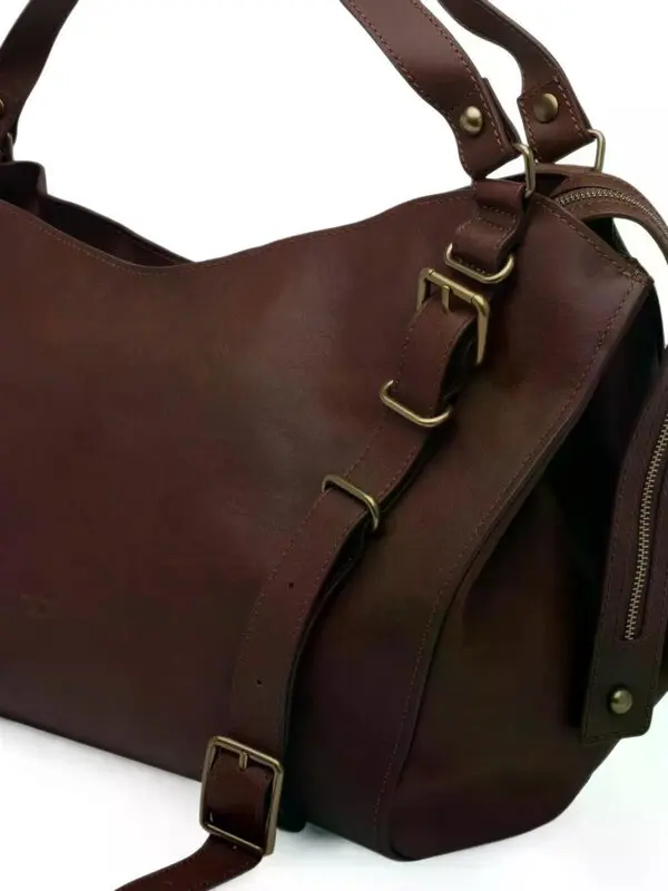 DIESEL® D-one-large Top-handle Bag In Treated Leather