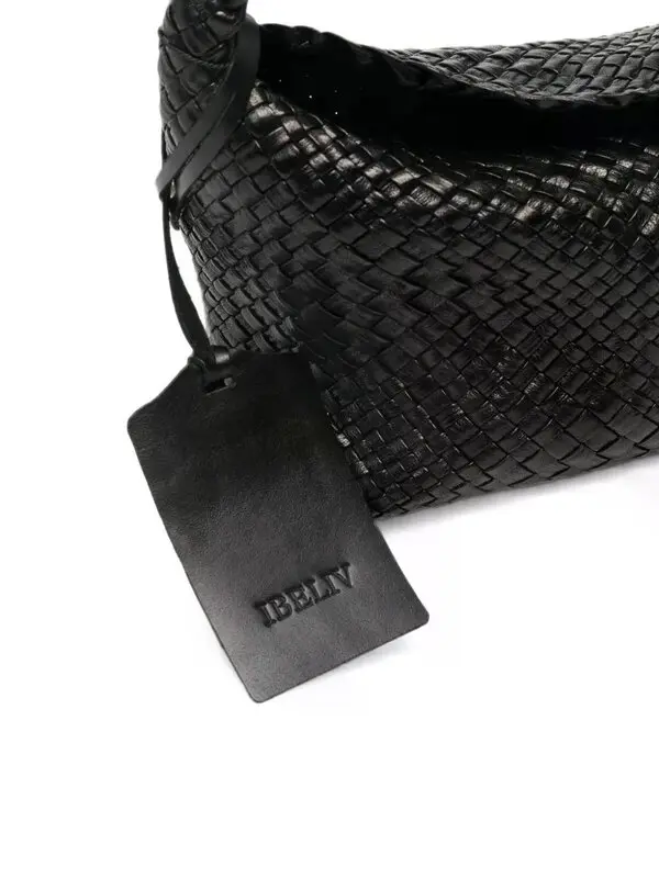 IBELIV Aura Woven-leather Tote Bag