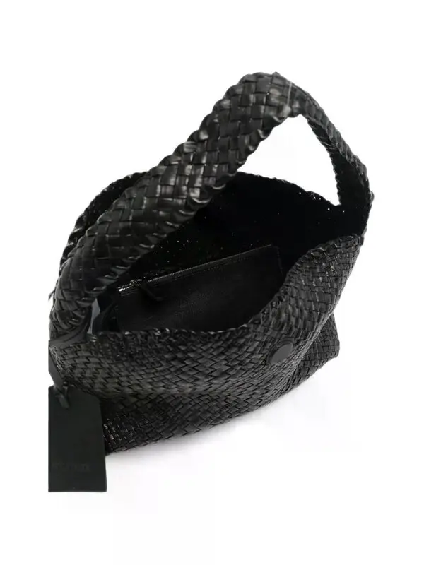 IBELIV Aura Woven-leather Tote Bag