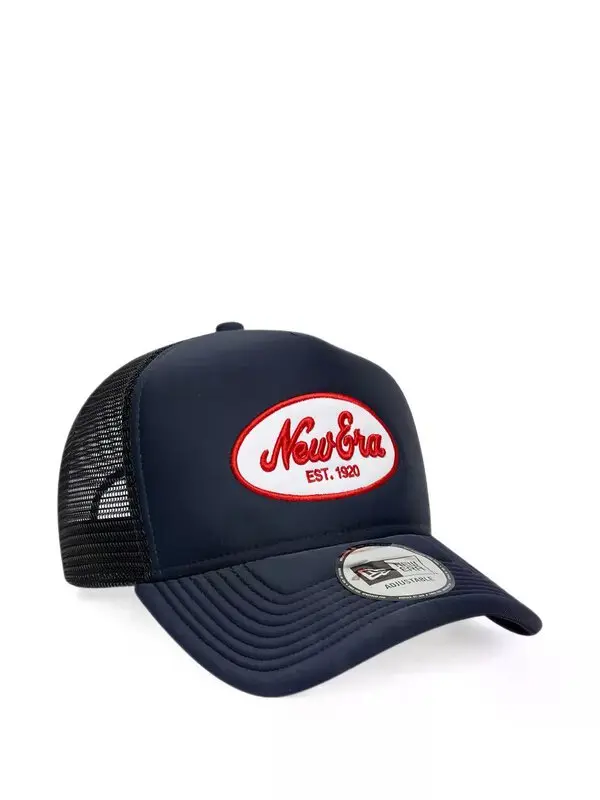 New Era Logo-patch Trucker Cap