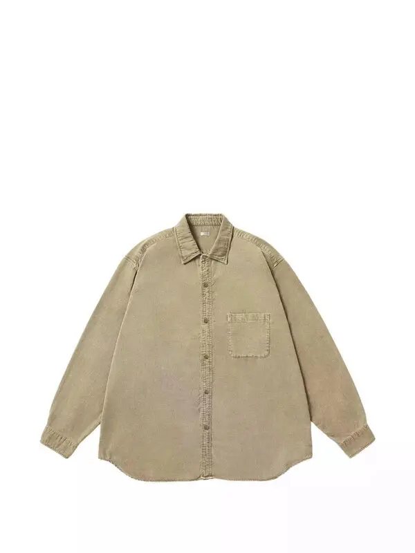 A.PRESSE Button-down Chest-pocket Shirt