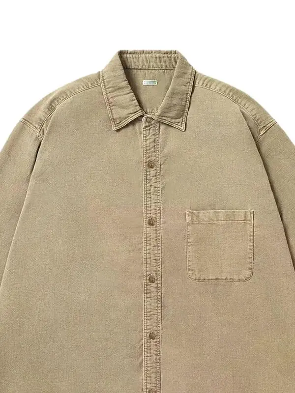 A.PRESSE Button-down Chest-pocket Shirt