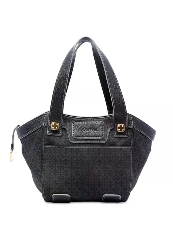 Loewe 2008 Anagram Canvas Tote Bag