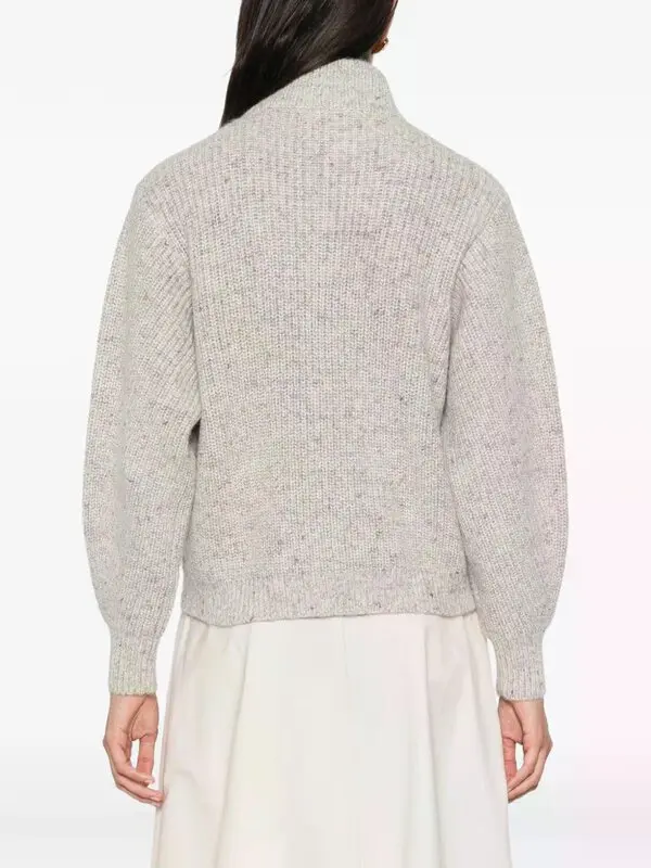 Fabiana Filippi Patch-pocket Zip-up Cardigan