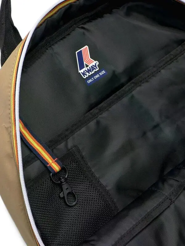 K-WAY Gizy Logo-patch Zip-fastening Backpack