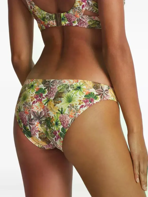 AUBADE Exotic Fever Tropical-print Bikini Briefs