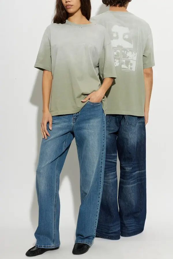 MISBHV Vintage Effect Gray T-shirt