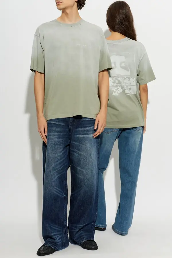 MISBHV Vintage Effect Gray T-shirt