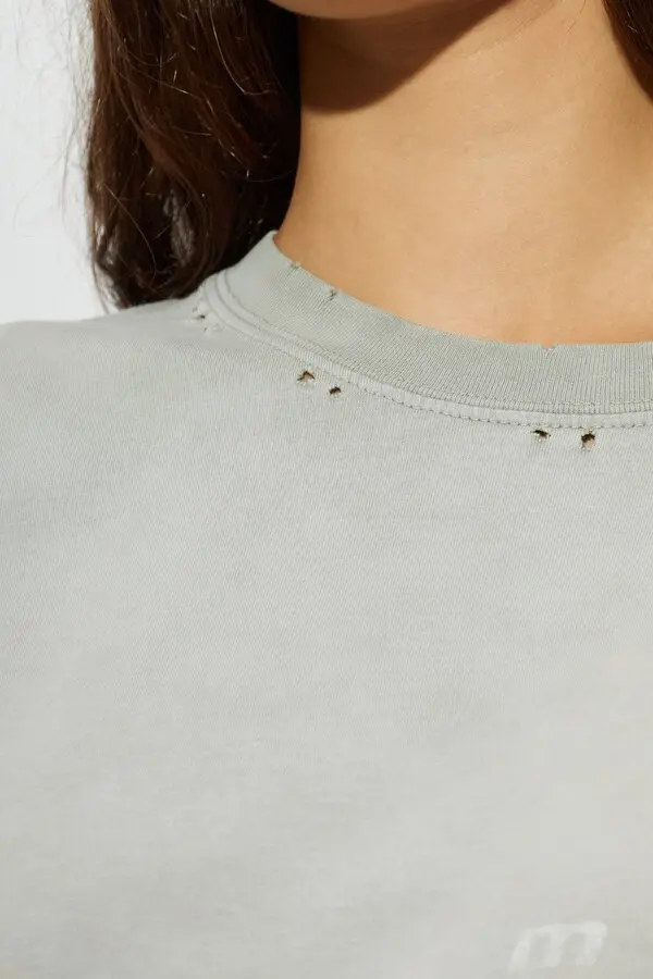MISBHV Vintage Effect Gray T-shirt