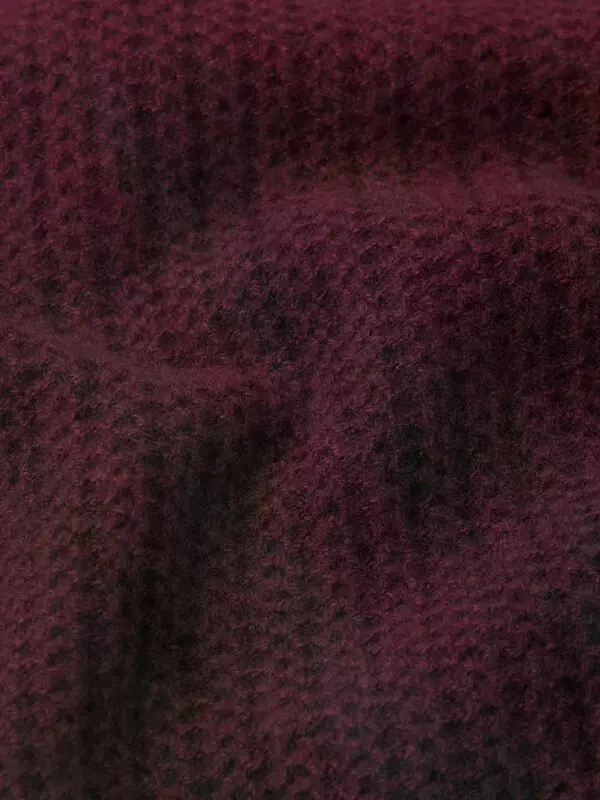 FRAME The Gathered Honeycomb Cashmere Waffle-knit Sweater