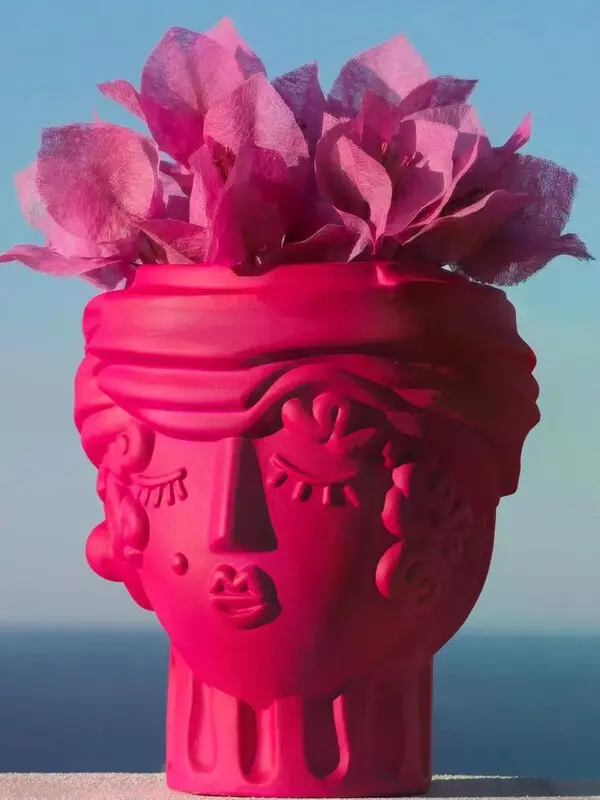 SELETTI Magna Graecia Terracotta Vase