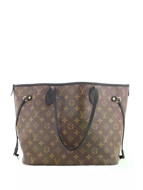 LOUIS VUITTON Neverfull Inside Out Monogram Canvas And Leather Mm Tote Bag