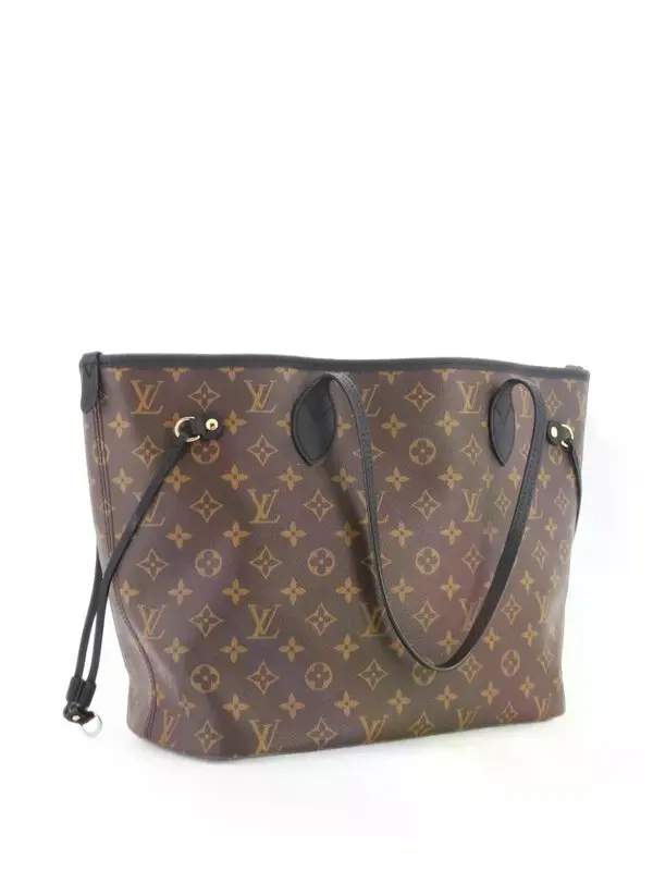 LOUIS VUITTON Neverfull Inside Out Monogram Canvas And Leather Mm Tote Bag