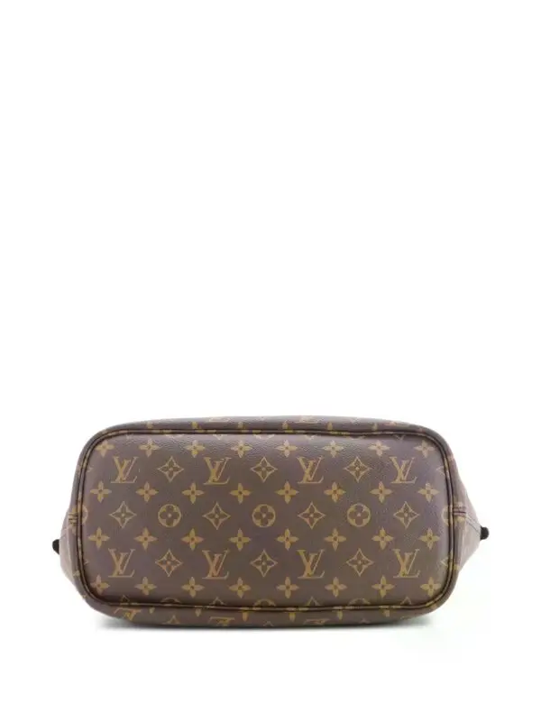 LOUIS VUITTON Neverfull Inside Out Monogram Canvas And Leather Mm Tote Bag - Black
