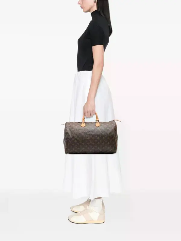 LOUIS VUITTON 1990 Monogram Speedy 40 Boston Bag