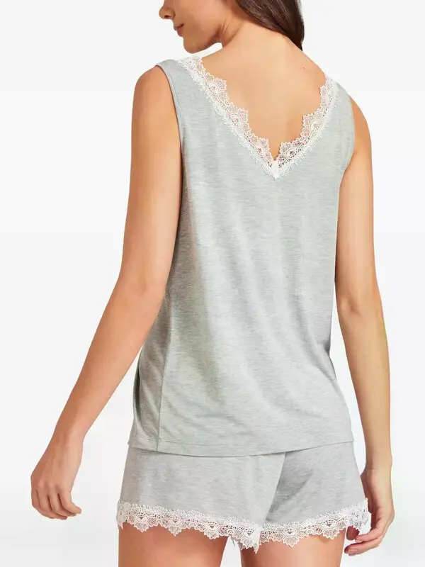AUBADE Sweet Bliss Lace-trim Pyjama Top