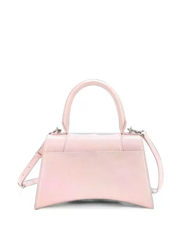 Balenciaga Hourglass Top Handle Bag Leather Small Satchel