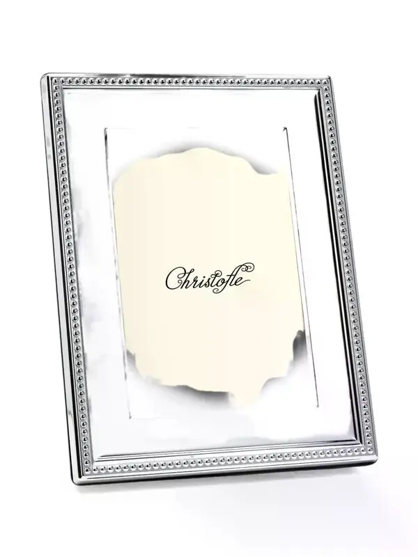 Christofle Perles Picture Frame
