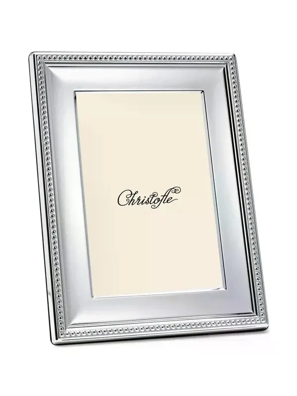 Christofle Perles Picture Frame - Silver