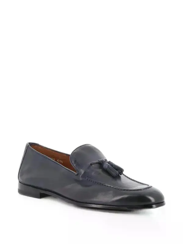 DOUCAL'S Tassel Leather Loafers