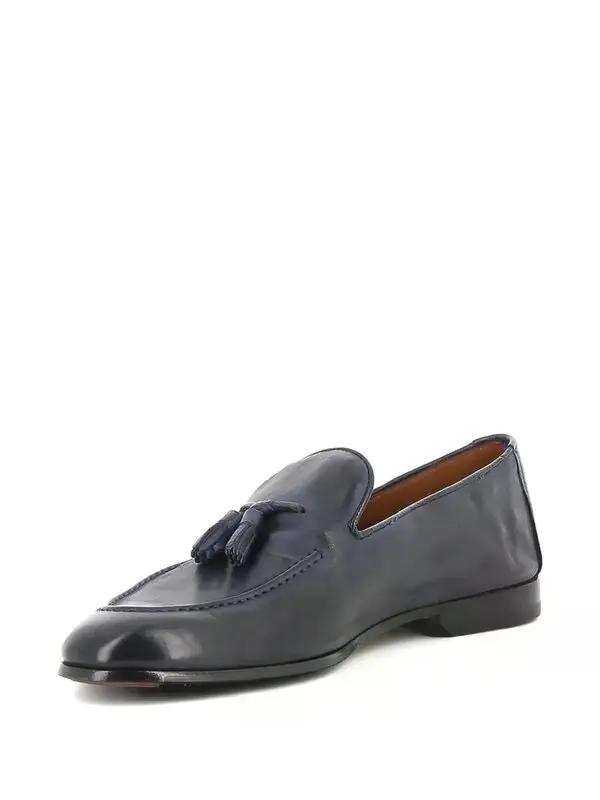 DOUCAL'S Tassel Leather Loafers