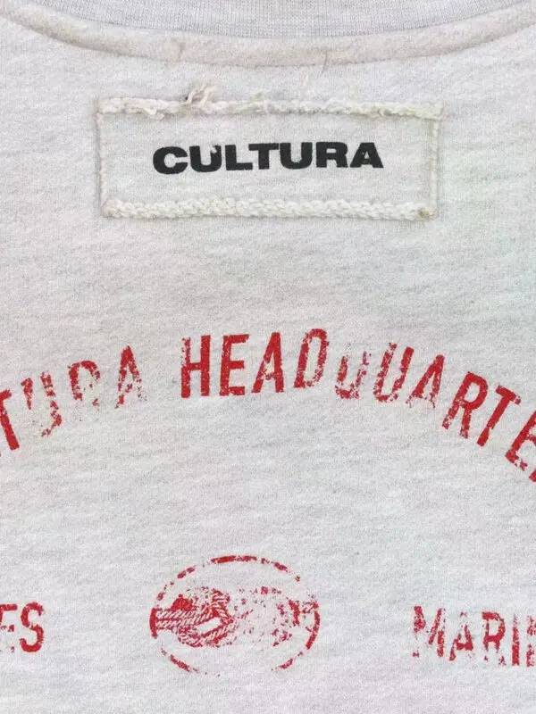 CULTURA Graphic-print Vest - Grey