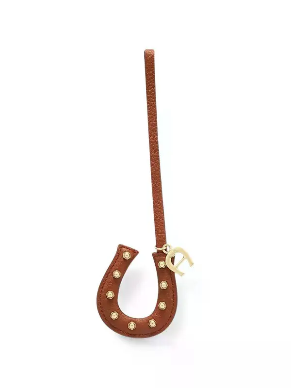 AIGNER Horseshoe Stud-embellished Bag Charm
