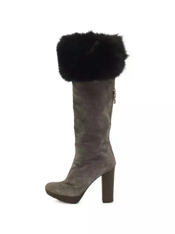 Dior Cannage Knee-lenght Boots