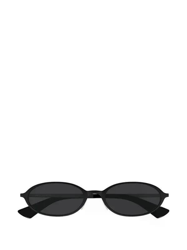 Saint Laurent Sl 935 Oval-frame Sunglasses - Black