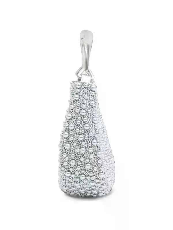 Simkhai Small Evelyn Beaded Crescent Tote Bag