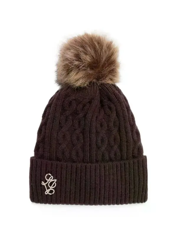 Liu Jo Knitted Hat With Pom-pom