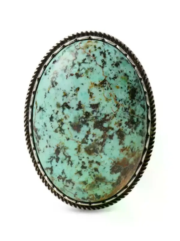 Ralph Lauren Turquoise Bandana Slider - Silver