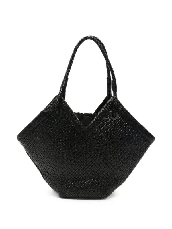 IBELIV Medium Trinity Woven-leather Tote Bag