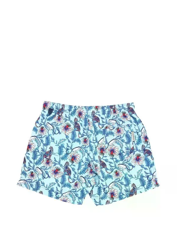 PENINSULA SWIMWEAR Malindi Drawstring Swim Shorts - Blue