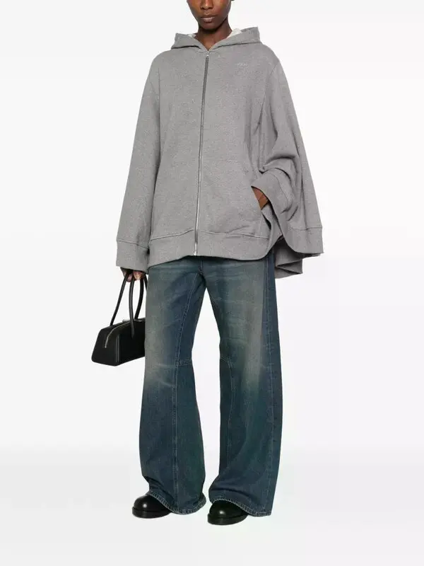 7 For All Mankind Cape-style Zip-up Hoodie